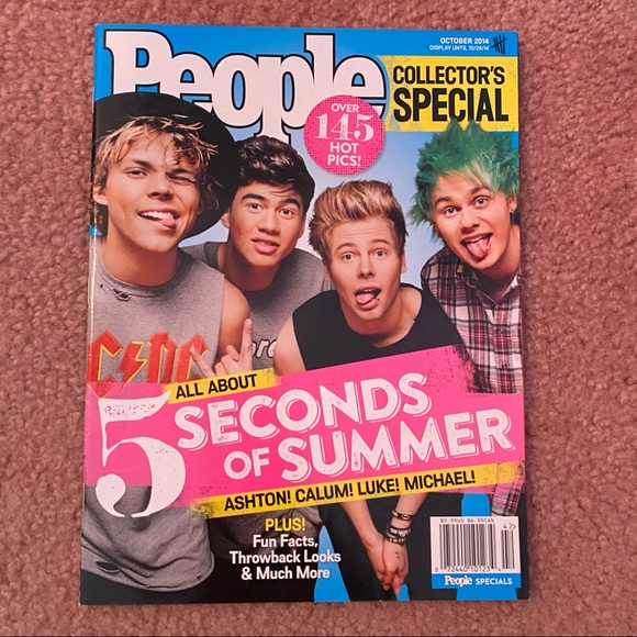 Accents | Various 5sos Unofficial Books And Magazines | Poshmark